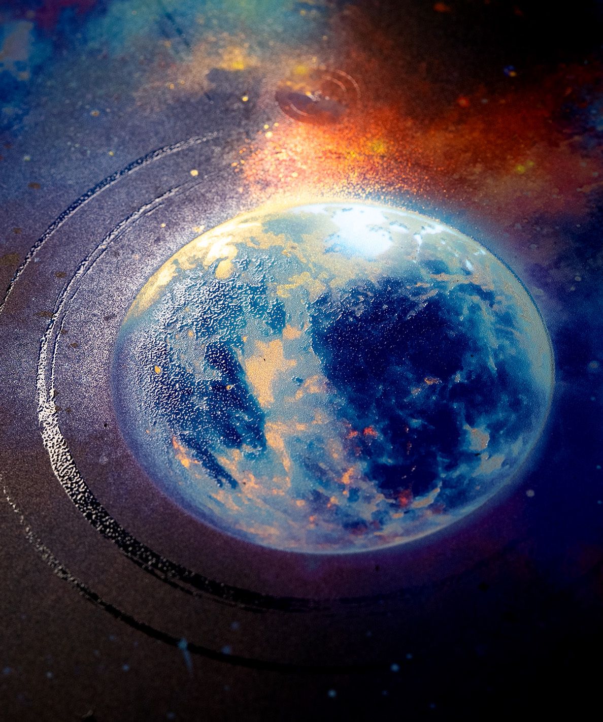 Cosmic Deer Lumino Poster | Displate