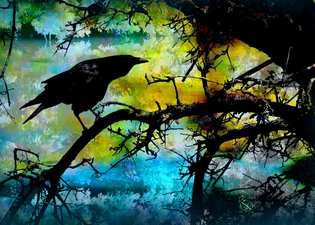 'Creekside, with its ominous Crow silhouette, symbolizes ... ' Poster ...