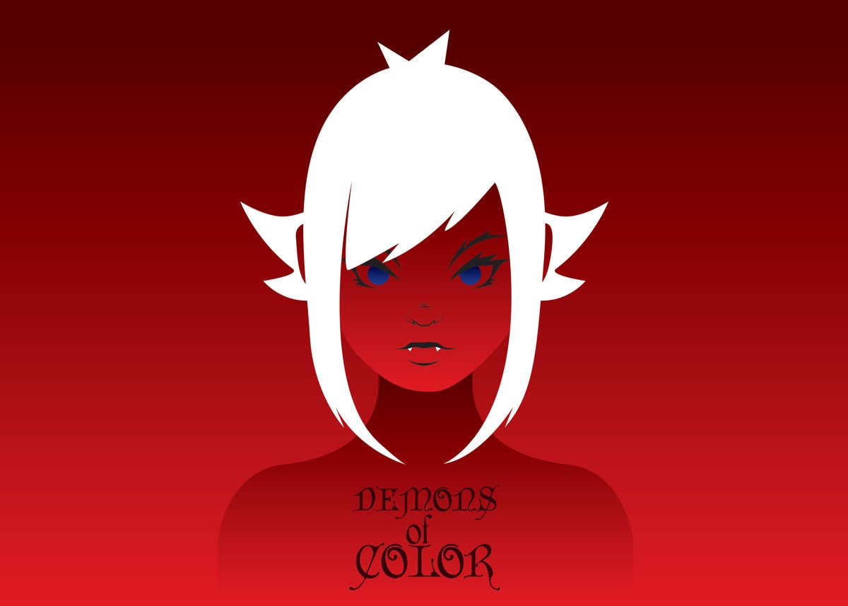 'Everyone has their demons my are in the colors. Red is ... ' Poster ...