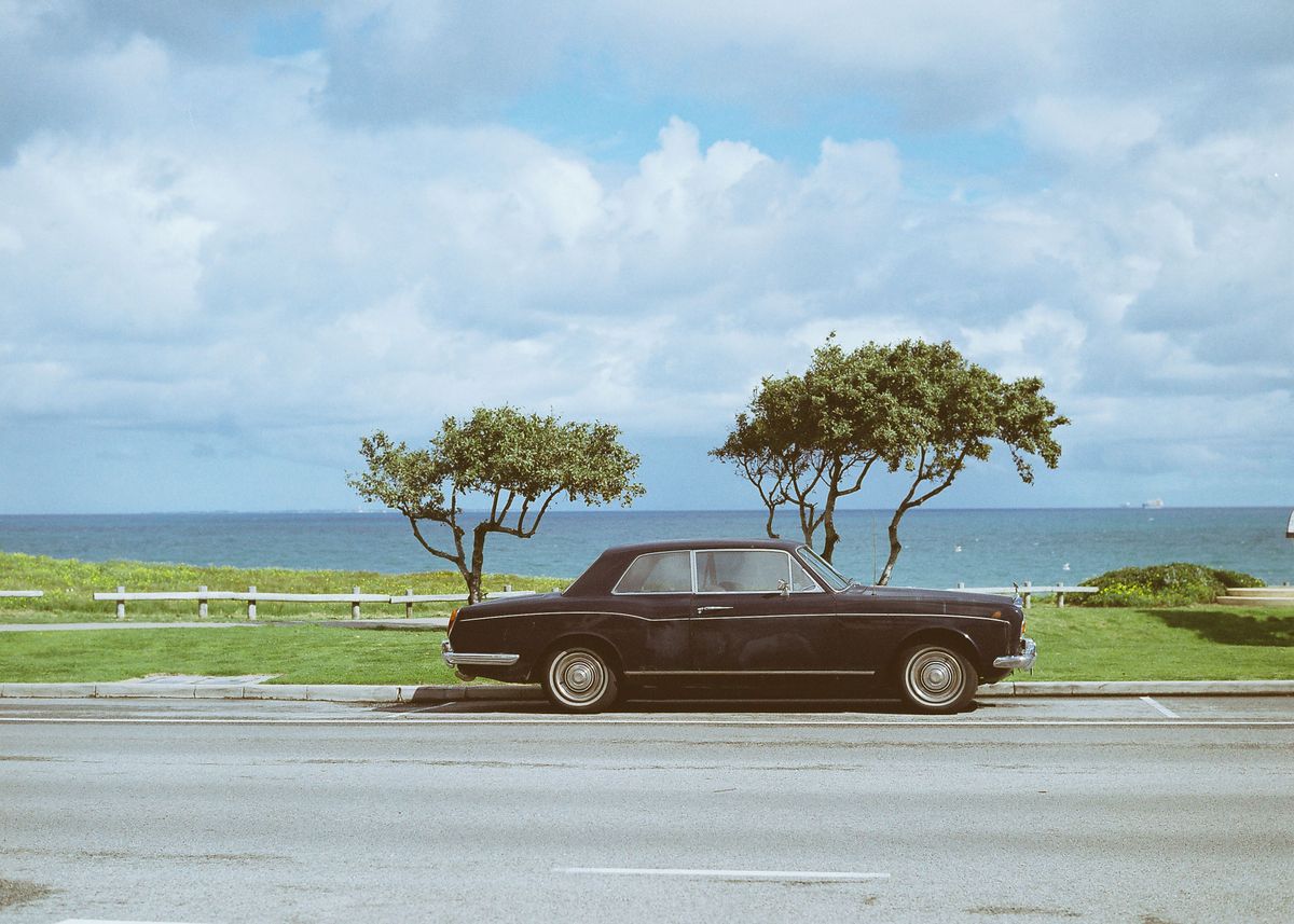 'Empty at Cott Beach' Poster by Ben Reynolds | Displate