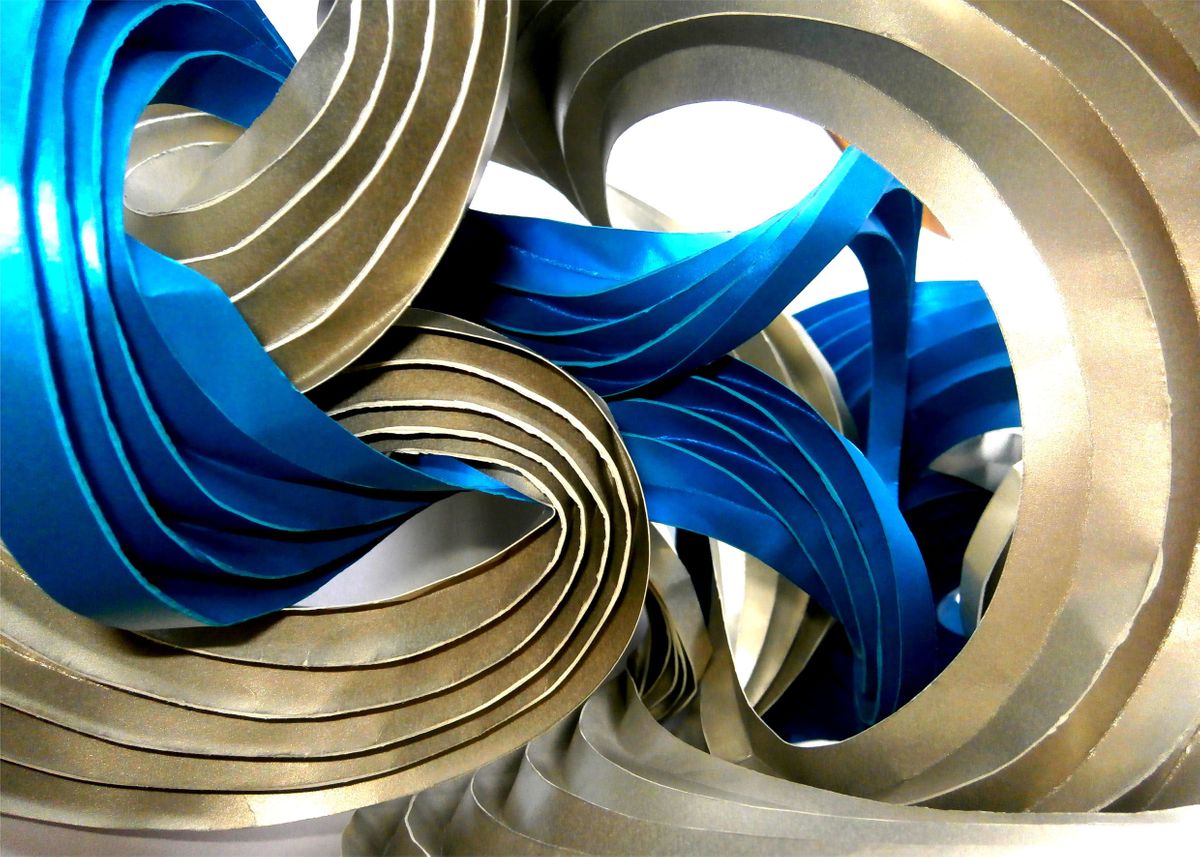 'Parallel Universe Origami sculpture for Festival of Sci ... ' Poster ...