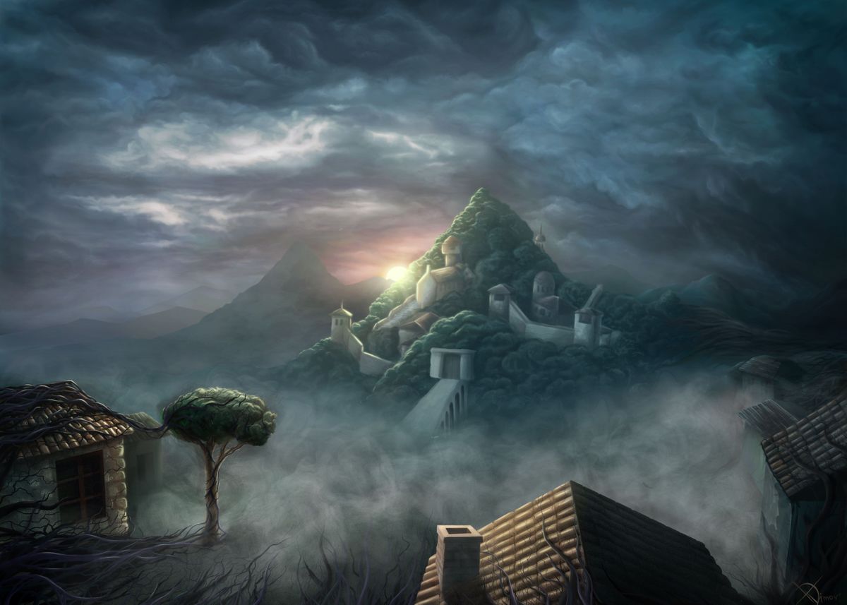 'The End of the Day' Poster, picture, metal print, paint by XDimov Art ...