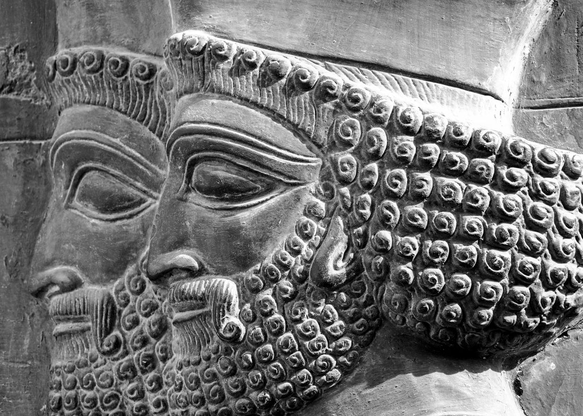 'Persian Guards' Poster, picture, metal print, paint by Katayoon Ahmadi ...