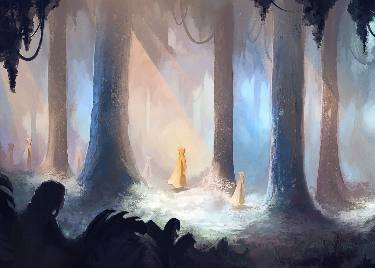 'The Passing' Poster, picture, metal print, paint by Naomi VanDoren ...