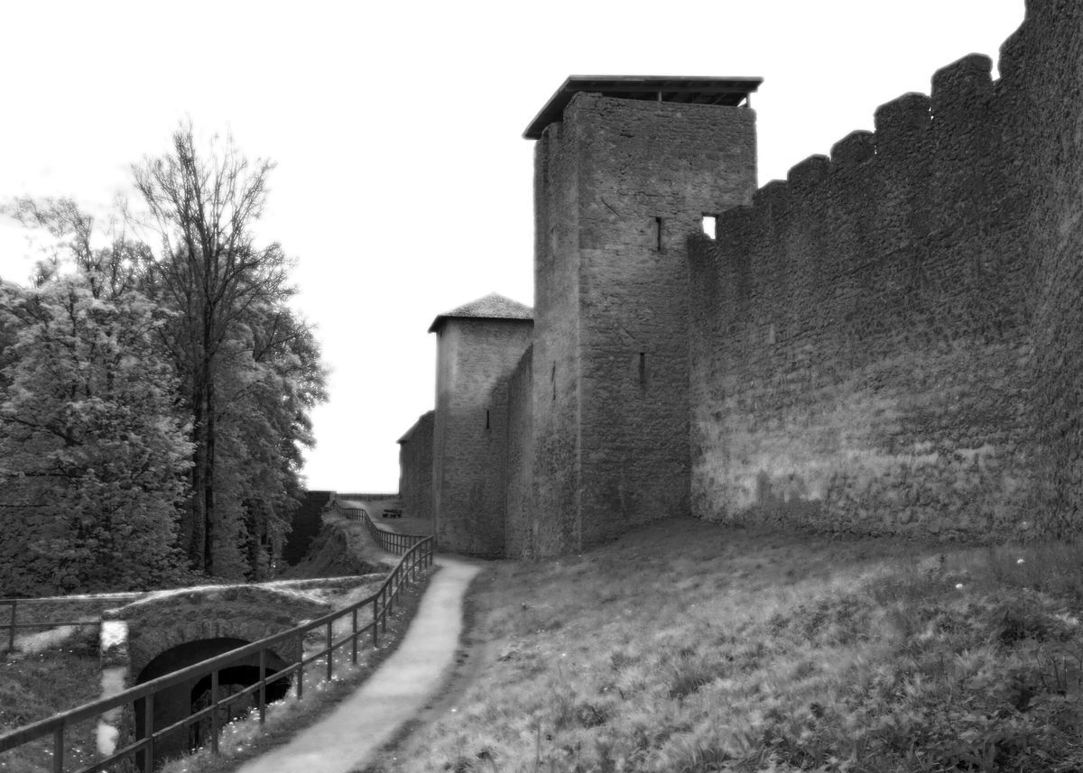 'Castle Path' Poster, picture, metal print, paint by Brooke T Ryan ...