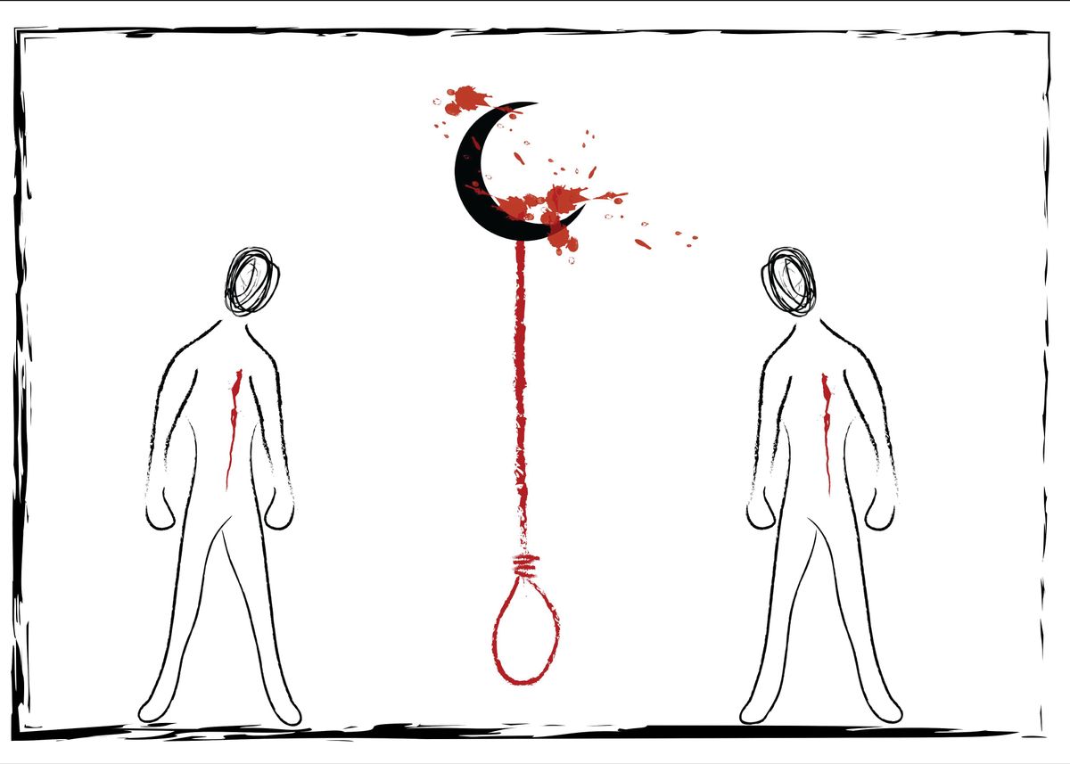 'Split Personality' Poster, picture, metal print, paint by Scar Design ...