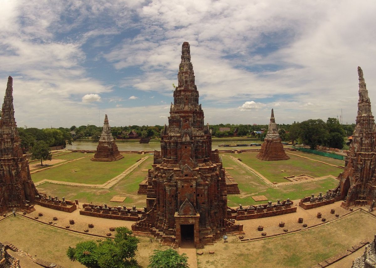 'The green temple' Poster, picture, metal print, paint by Niklas ...