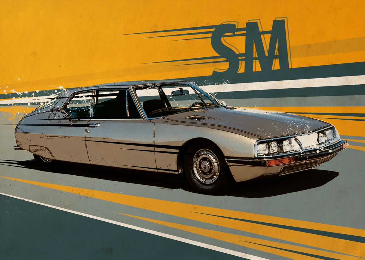 'sm' Poster by Eden Design | Displate