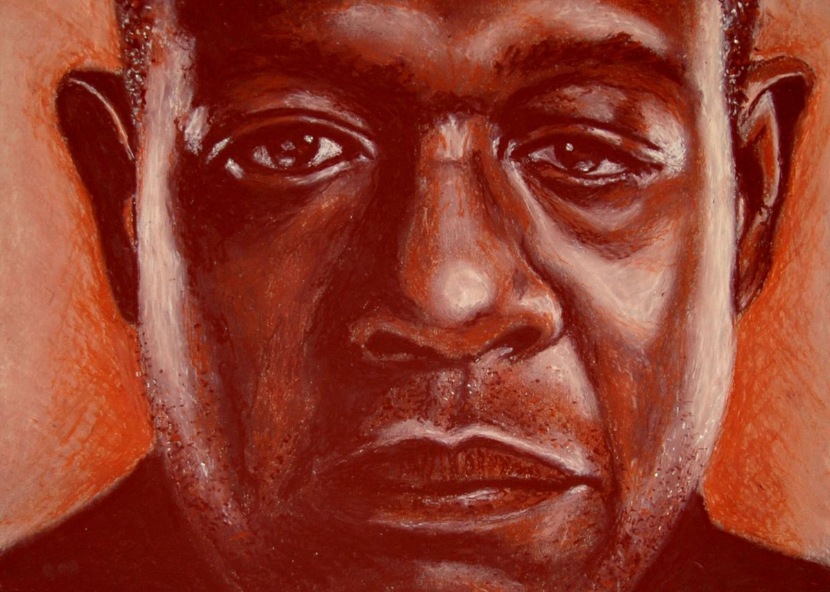 'ghost dog!' Poster, picture, metal print, paint by n o b l a c k c o l ...