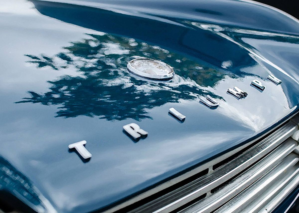 'Blue Triumph' Poster by Dr dl | Displate