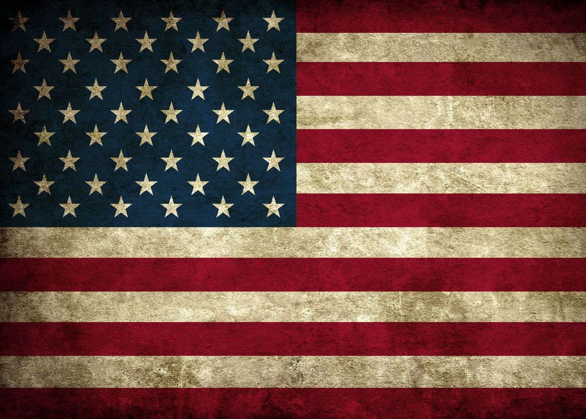 'This is America !' Poster, picture, metal print, paint by Olivier Sohy ...