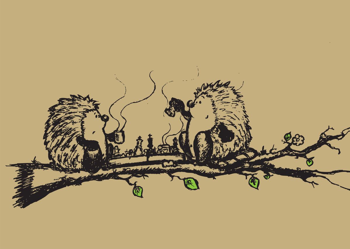 'Checkmate!' Poster, picture, metal print, paint by mangulica ...