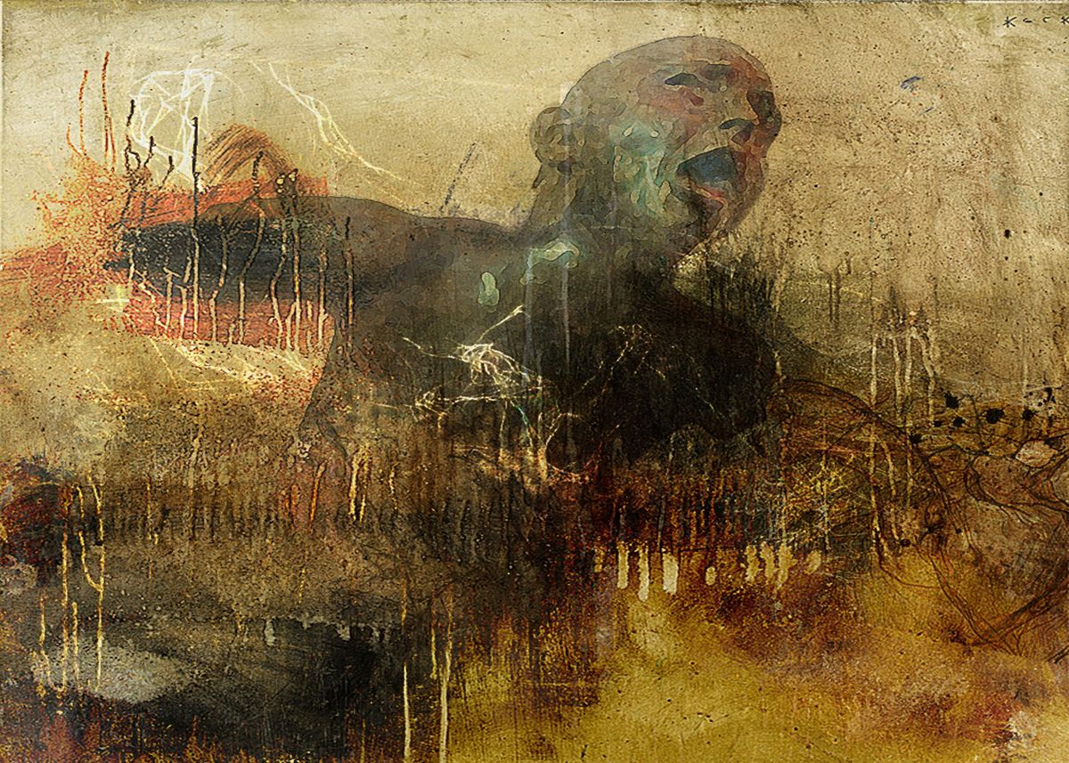 'Suffering' Poster by joe ganech | Displate