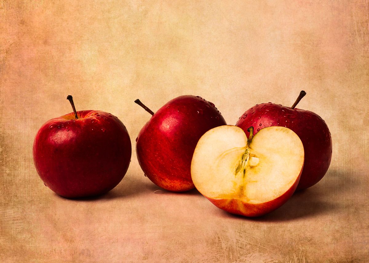 'Red Apples' Poster by Art Ofphotos | Displate