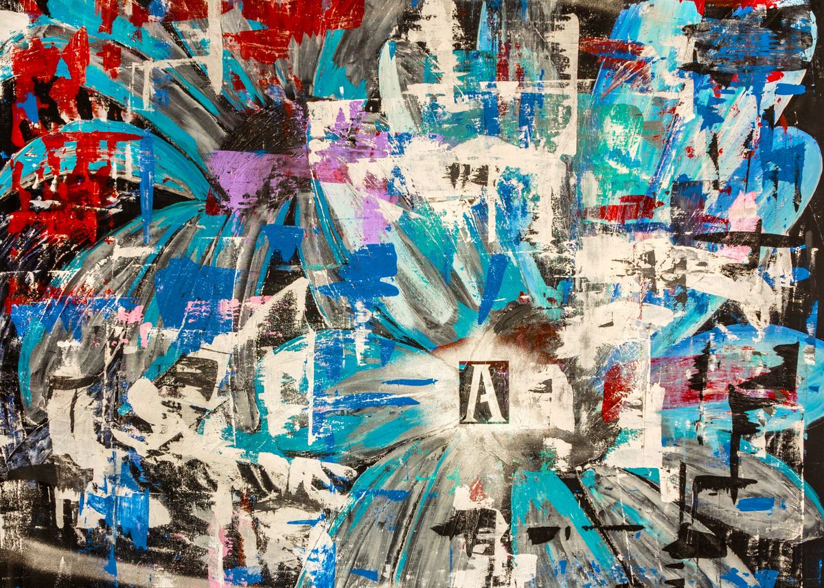 'Life through adversity' Poster, picture, metal print, paint by Bruce ...