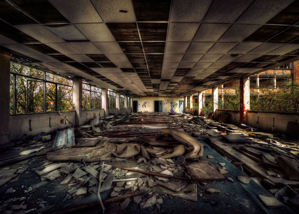 'Gloomy Room' Poster by Svetlana Sewell | Displate