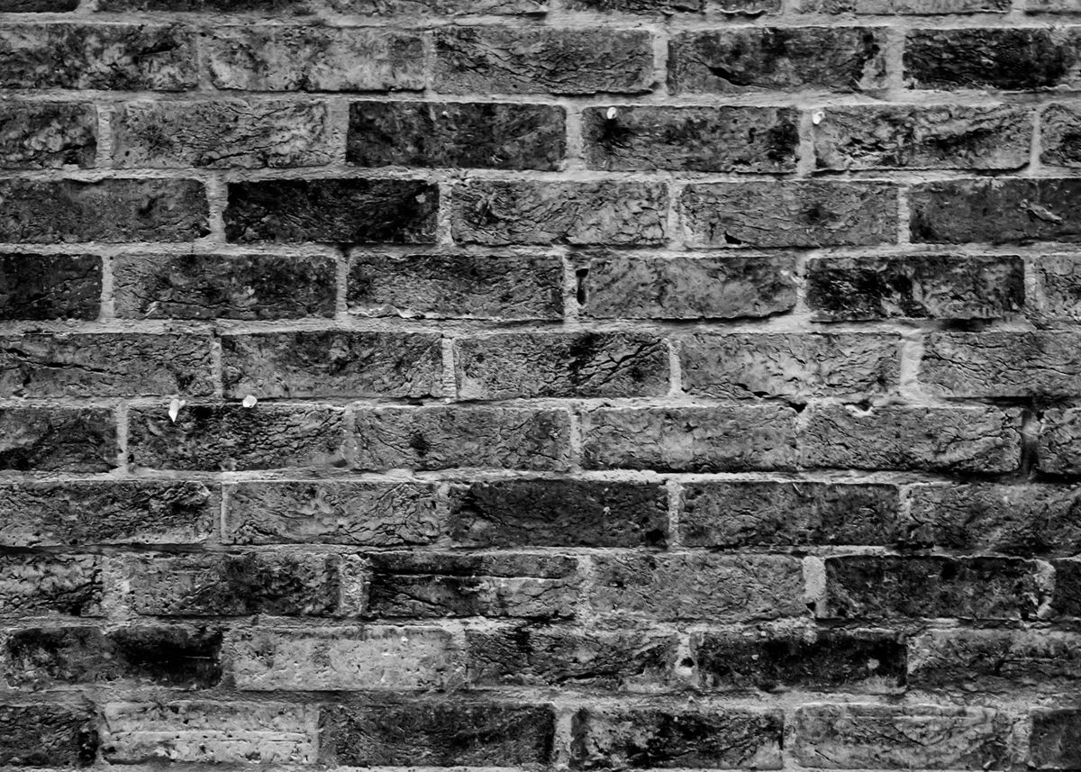 'Contrasting Wall' Poster, picture, metal print, paint by Ian Meeks ...