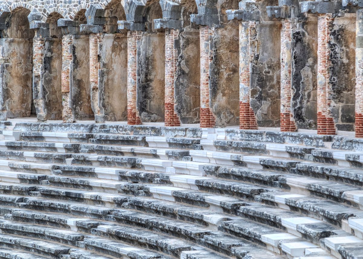 'Aspendos Serik Antalya Turkey' Poster by Joana Kruse | Displate