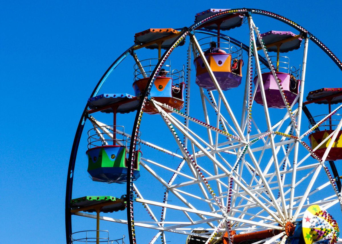 'Colour Wheel' Poster, picture, metal print, paint by Ian Meeks | Displate