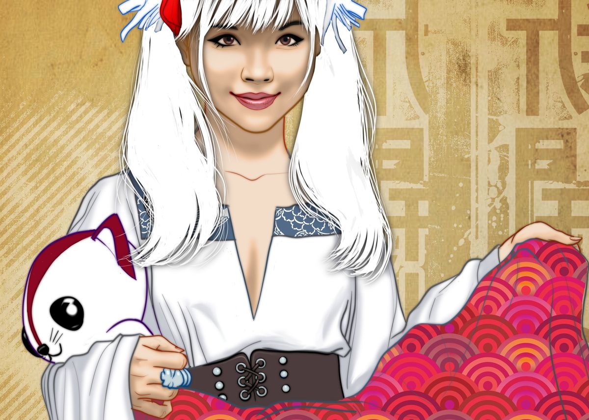 'Japi 1' Poster by Hector Gomez | Displate