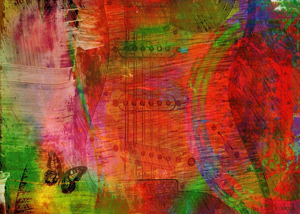 'Flower Child' Poster, picture, metal print, paint by Eric Rasmussen ...