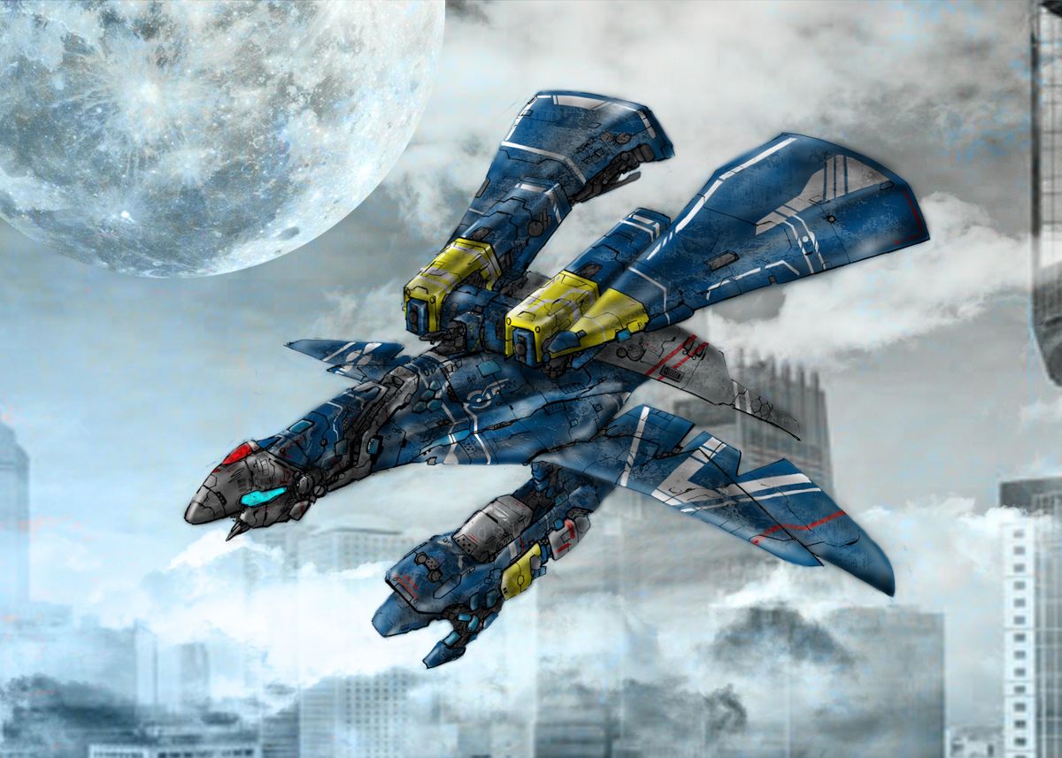 ''Einhander'' Poster, picture, metal print, paint by Al Santiago | Displate