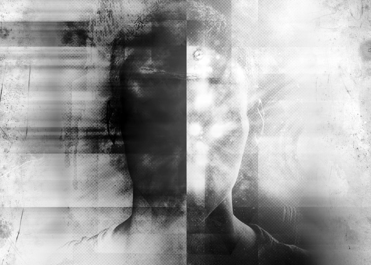 'Dichotomy...a division or contrast between two things t ... ' Poster ...