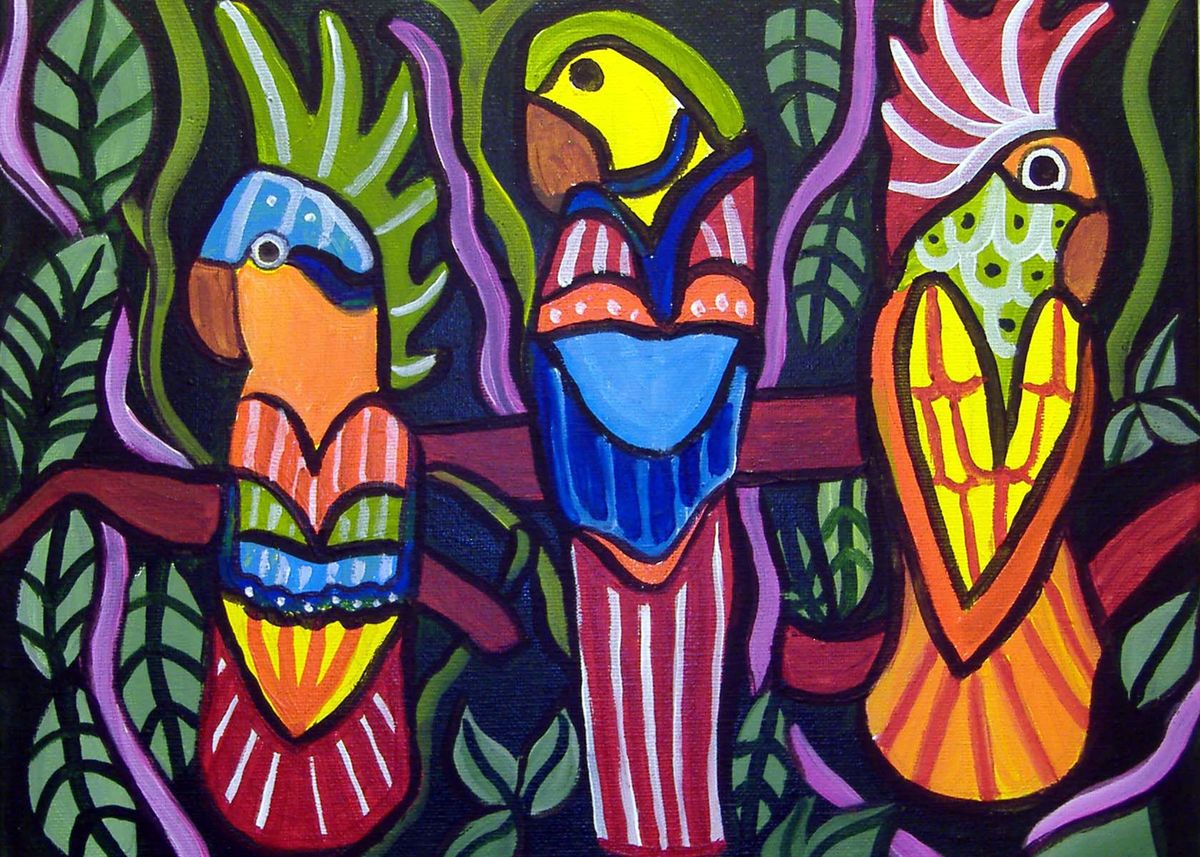 'The artwork is based on my series of Mexican Folk Art p ... ' Poster ...