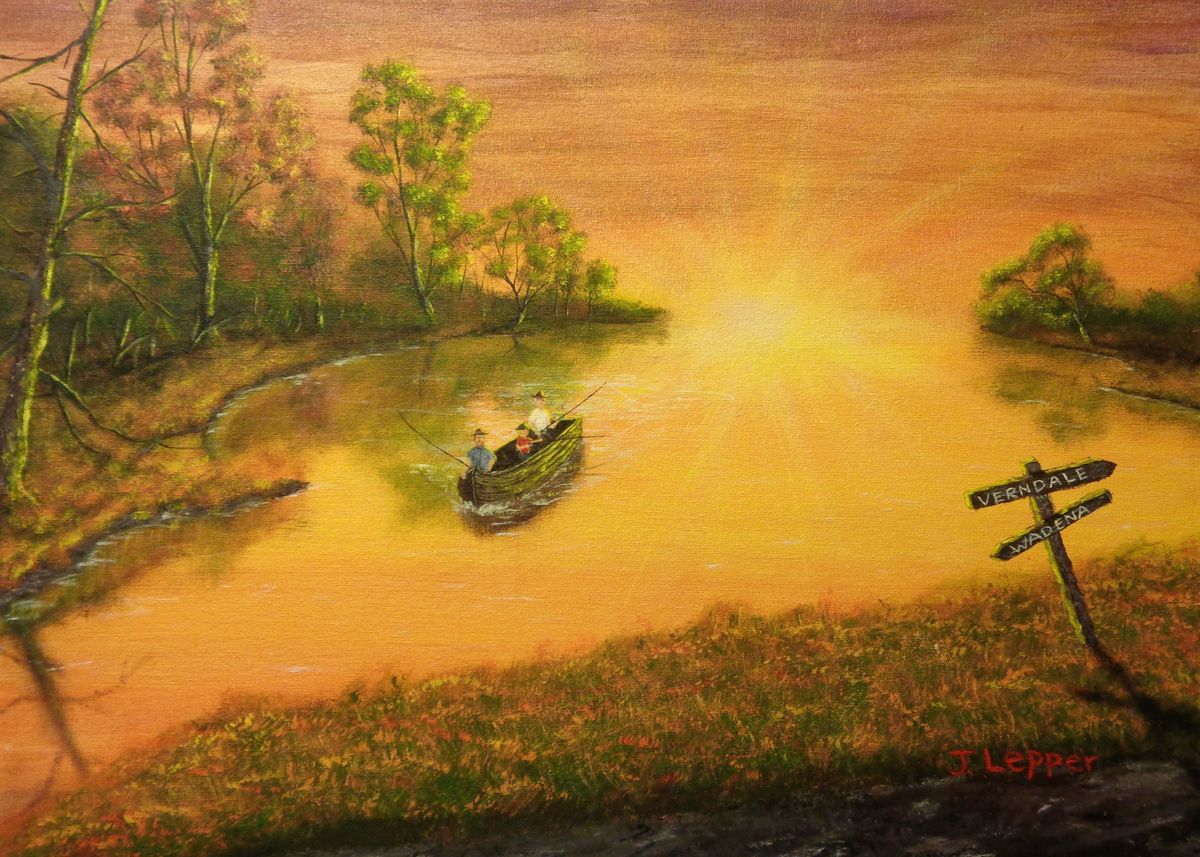 ''Fisherman's Alley' by Jack Lepper' Poster by Jack Lepper | Displate