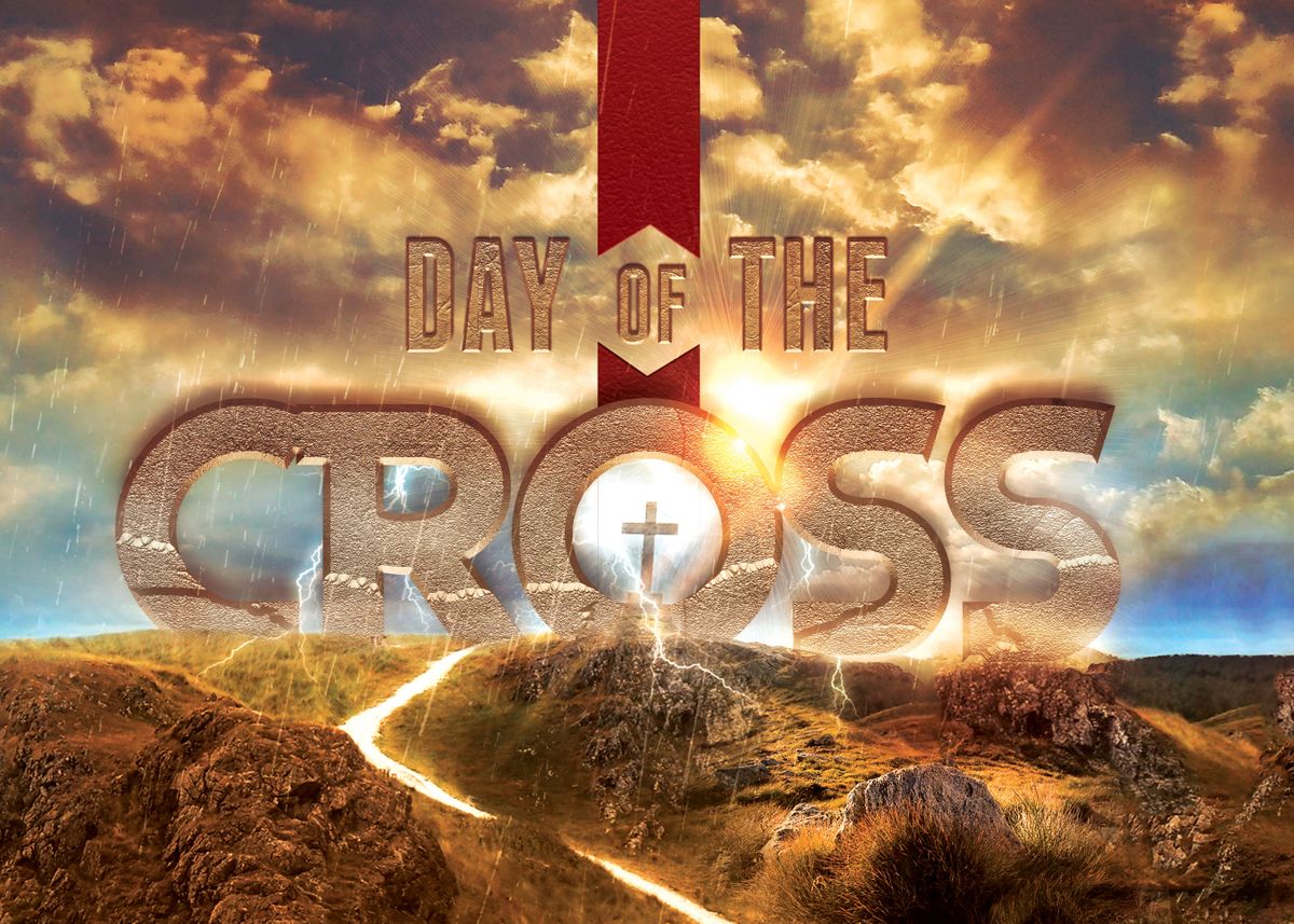 'Day of The Cross Poster is a unique composition to comm ... ' Poster ...