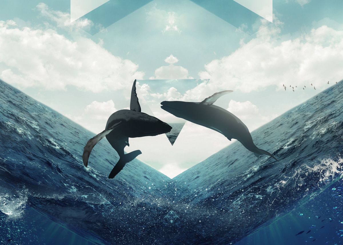 'Aethereal Spaces' Poster, picture, metal print, paint by Naked Monkey ...