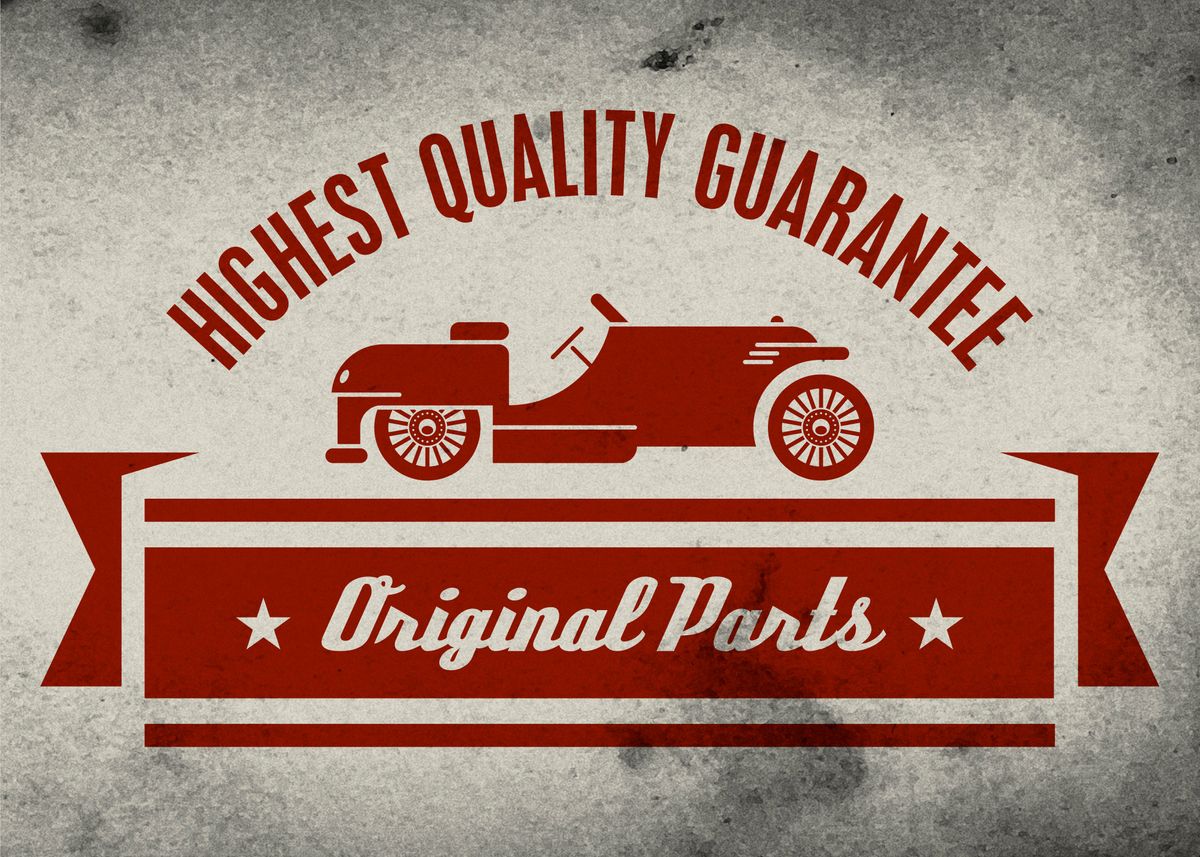 'Vintage mechanical poster' Poster, picture, metal print, paint by ...