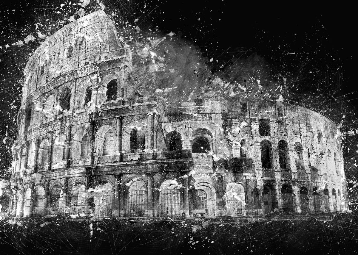'Colosseum' Poster by Cornel Vlad | Displate