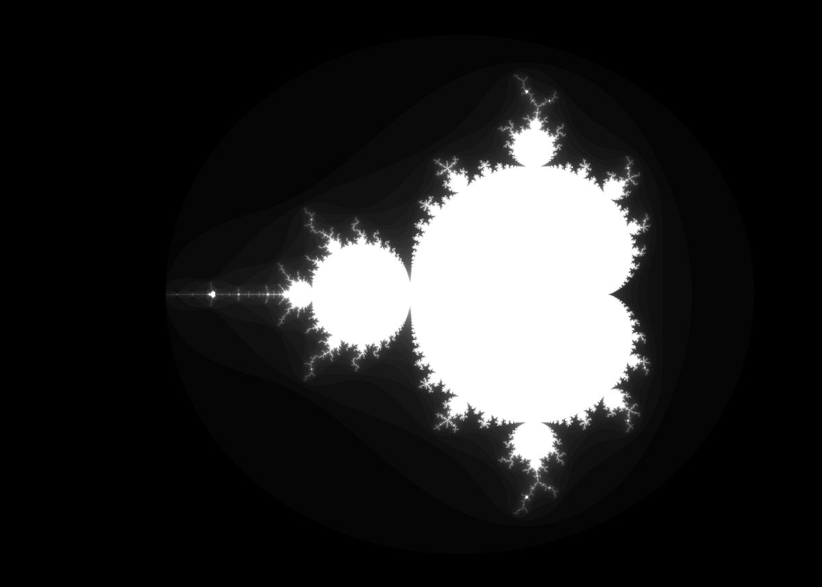 'Mandelbrot Set' Poster, picture, metal print, paint by Joshua Rosentreter | Displate