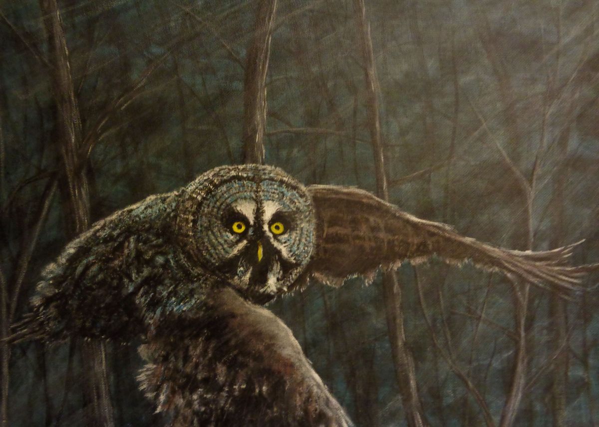 'Second acrylic painting by Jack Lepper that was inspire ... ' Poster ...