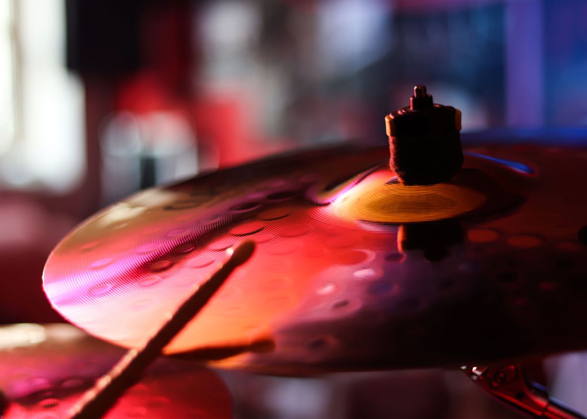 'Cymbal' Poster, picture, metal print, paint by L. Porzel | Displate