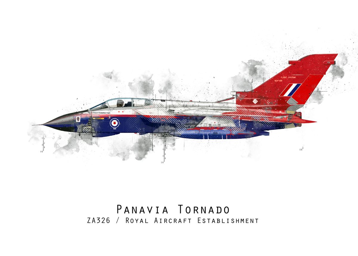 'Panavia Tornado GR.1' Poster, picture, metal print, paint by Airpower ...