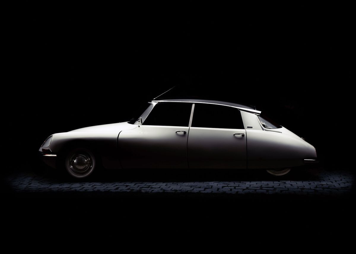 'Citroen DS' Poster, picture, metal print, paint by Martynas | Displate