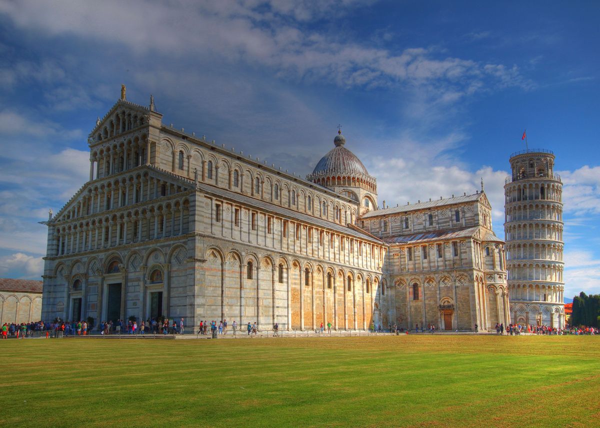 'Pisa' Poster, picture, metal print, paint by J Martin | Displate