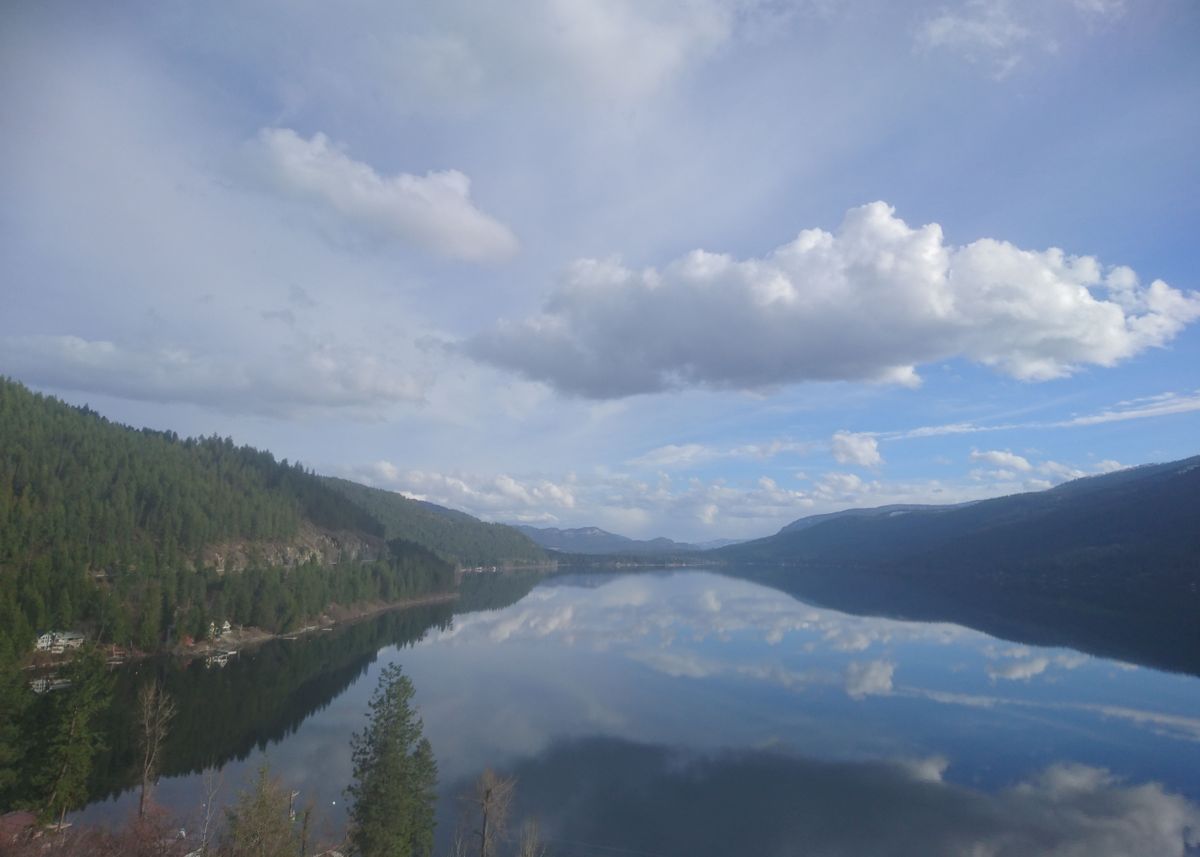 'Serenity of Mountain Lakes - Christina Lake BC ' Poster, picture ...