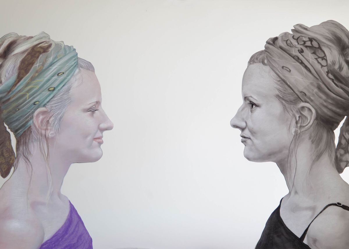'Portrait' Poster, picture, metal print, paint by Edgars Briedis | Displate