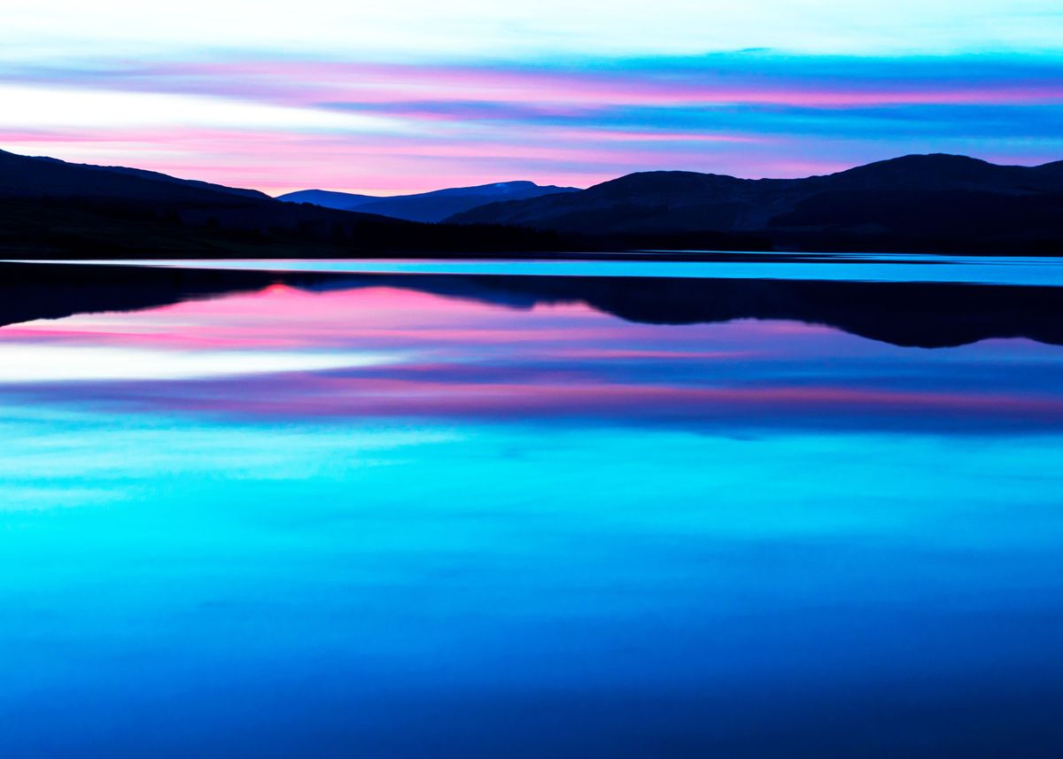 'Blue Hour' Poster, picture, metal print, paint by Duncan McNaught ...