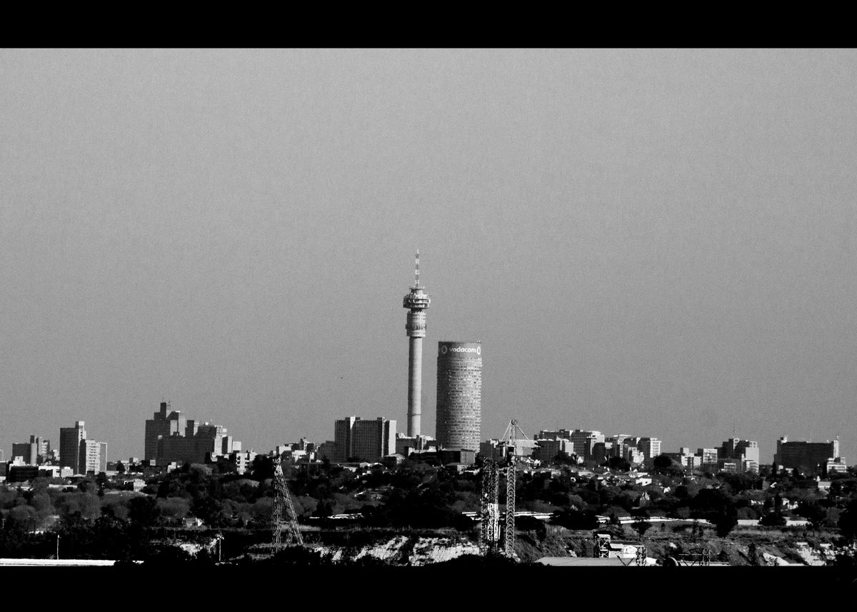 'Johannesburg Skylight' Poster by Eugene Viljoen | Displate