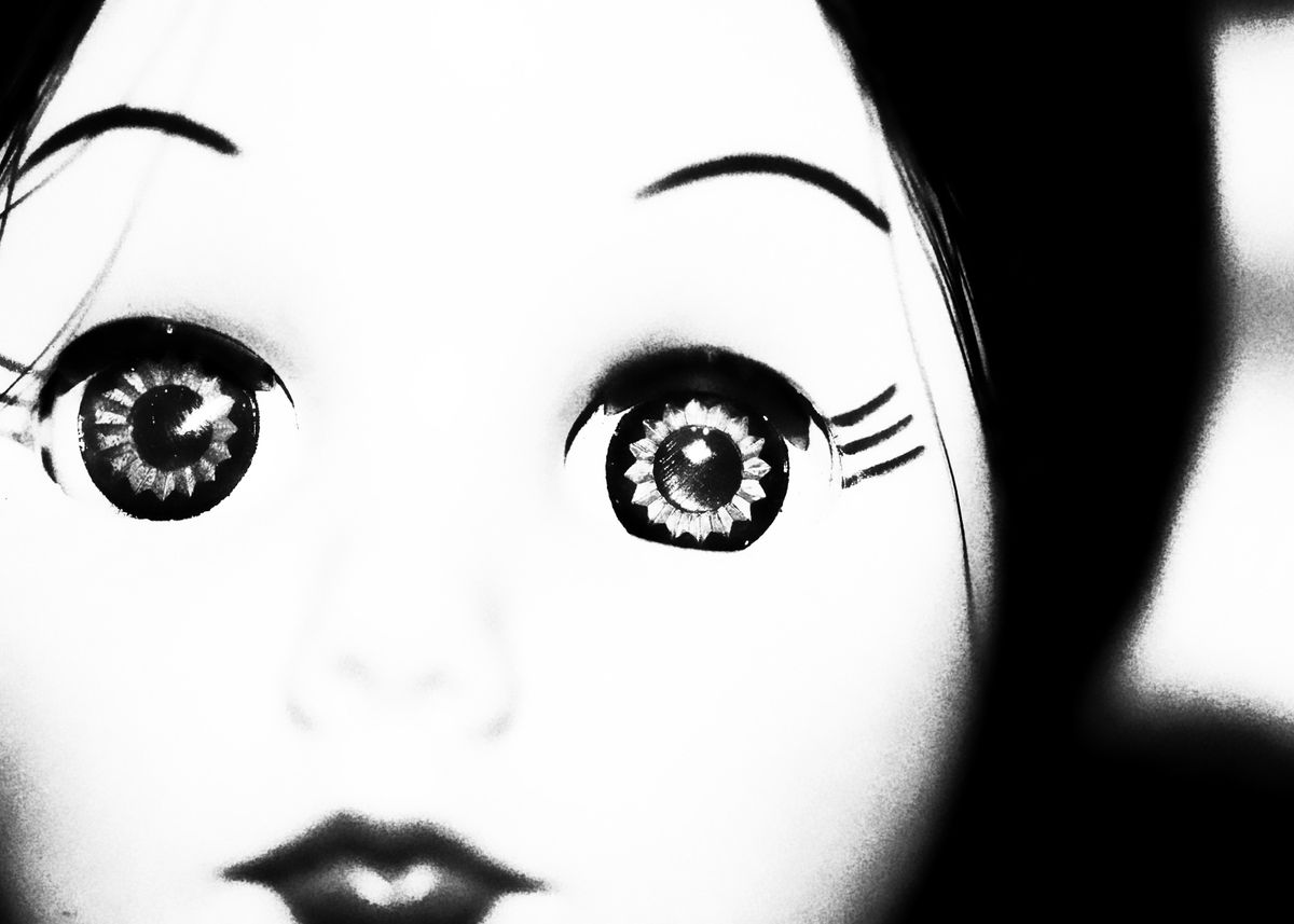 'The Eyes of Marisol' Poster by MITCHELL SPEERT | Displate