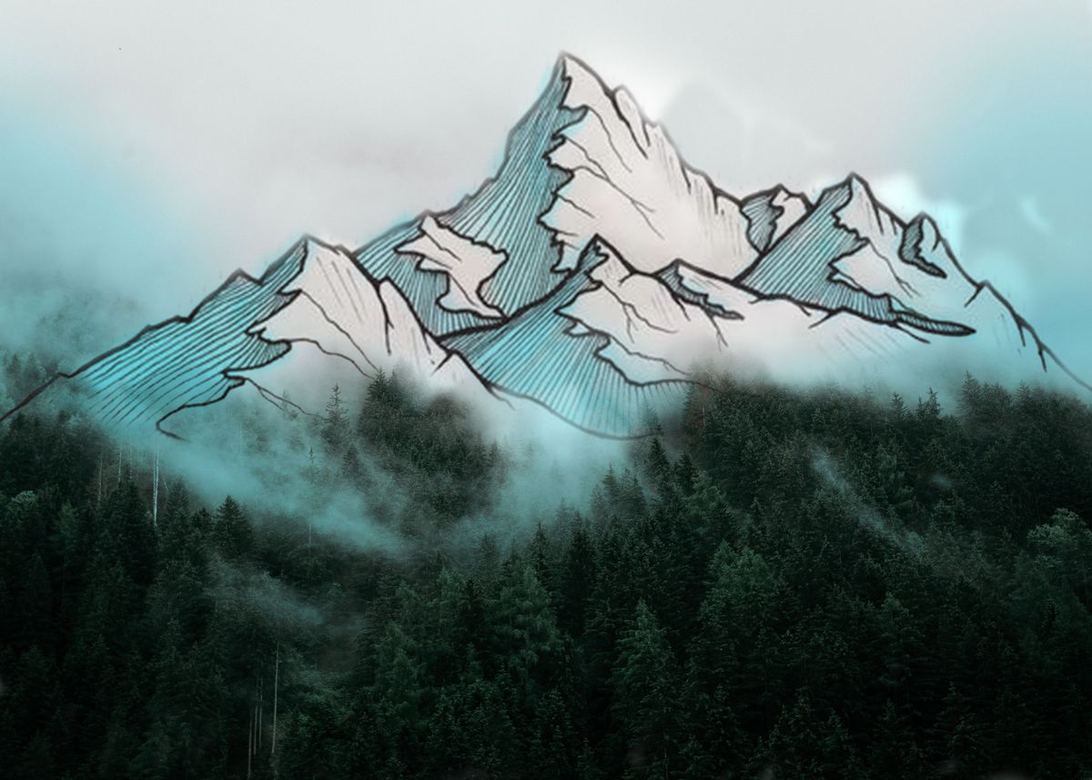 'Draw your world' Poster by Gediminas Sokas | Displate