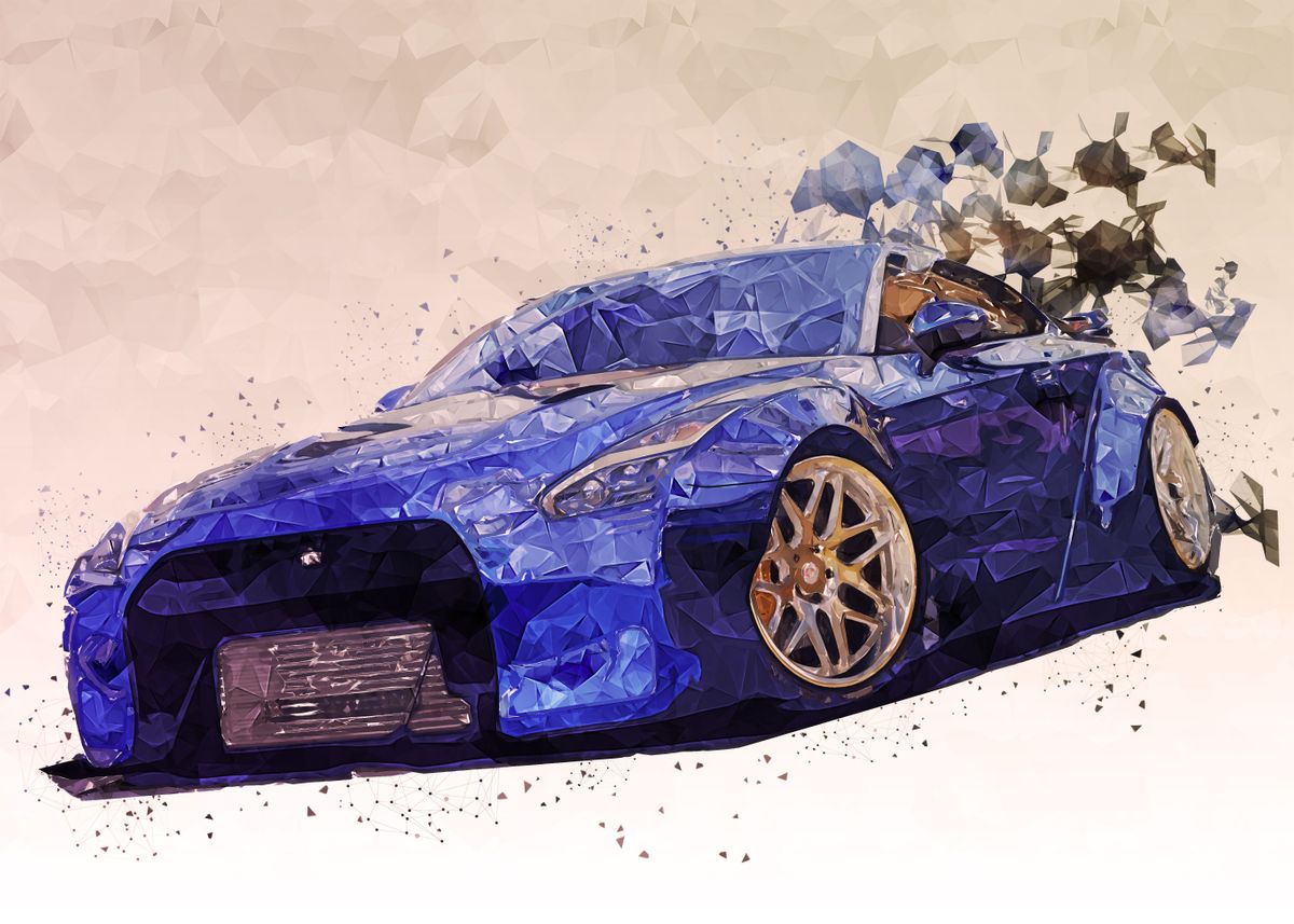 'Japanese Tech' Poster by Benjamin Cremer | Displate