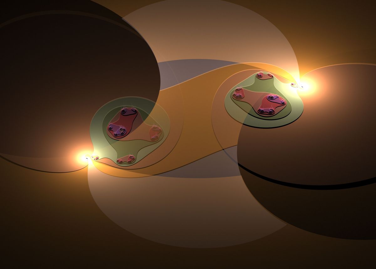 'Active Side of Infinity' Poster, picture, metal print, paint by Marjan ...