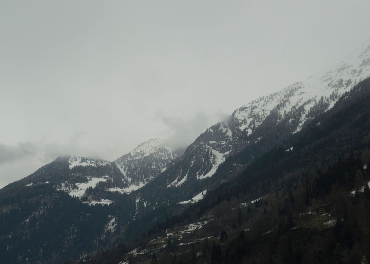 'Swiss Alps ' Poster, picture, metal print, paint by Colin Reinhardt ...