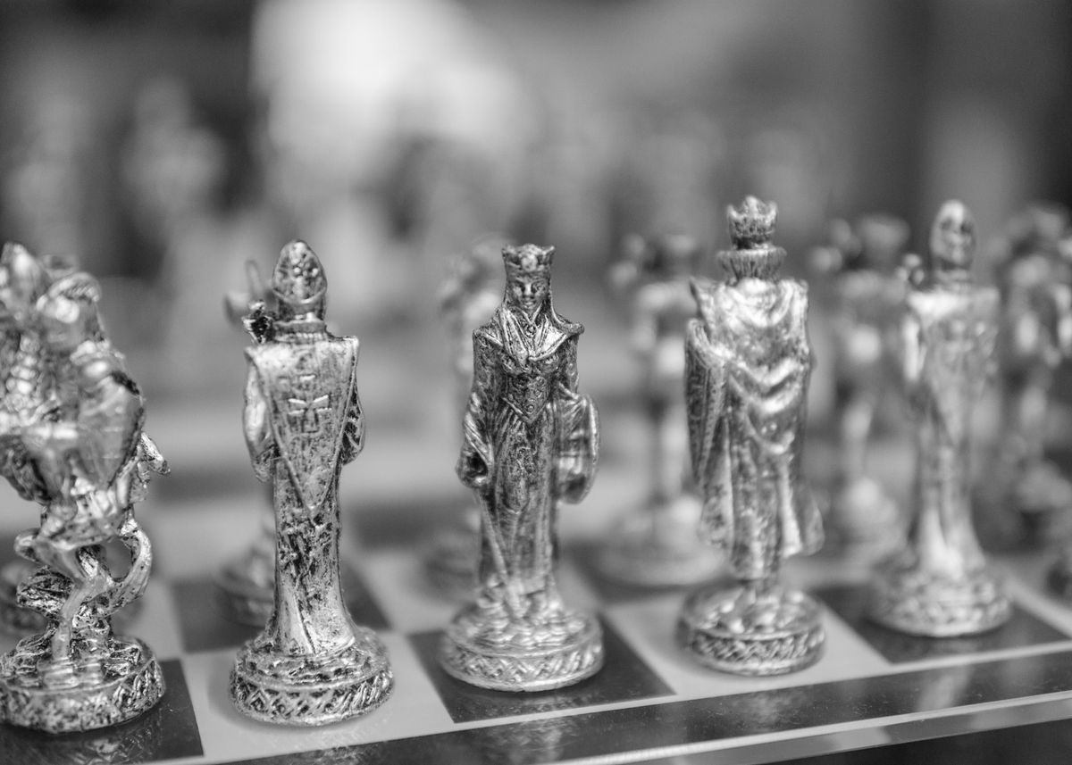 'Checkmate' Poster, picture, metal print, paint by Thomas Schmidt ...