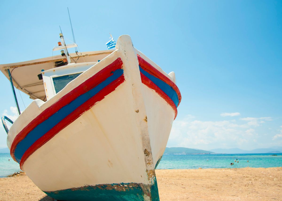 'Stranded ' Poster, picture, metal print, paint by Ves Jako | Displate